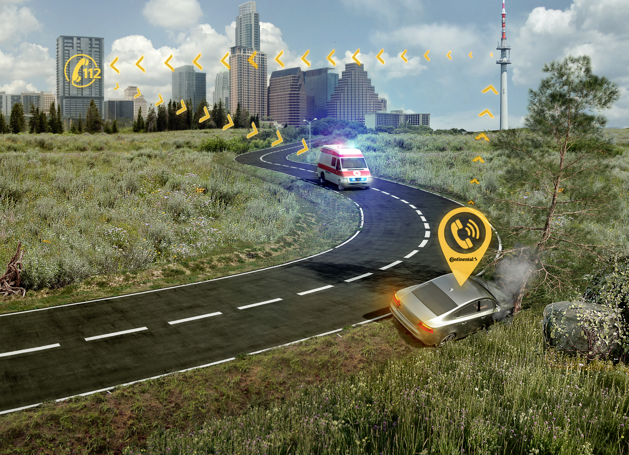 European eCall now standardizing Vehicle Connectivity - Continental AG