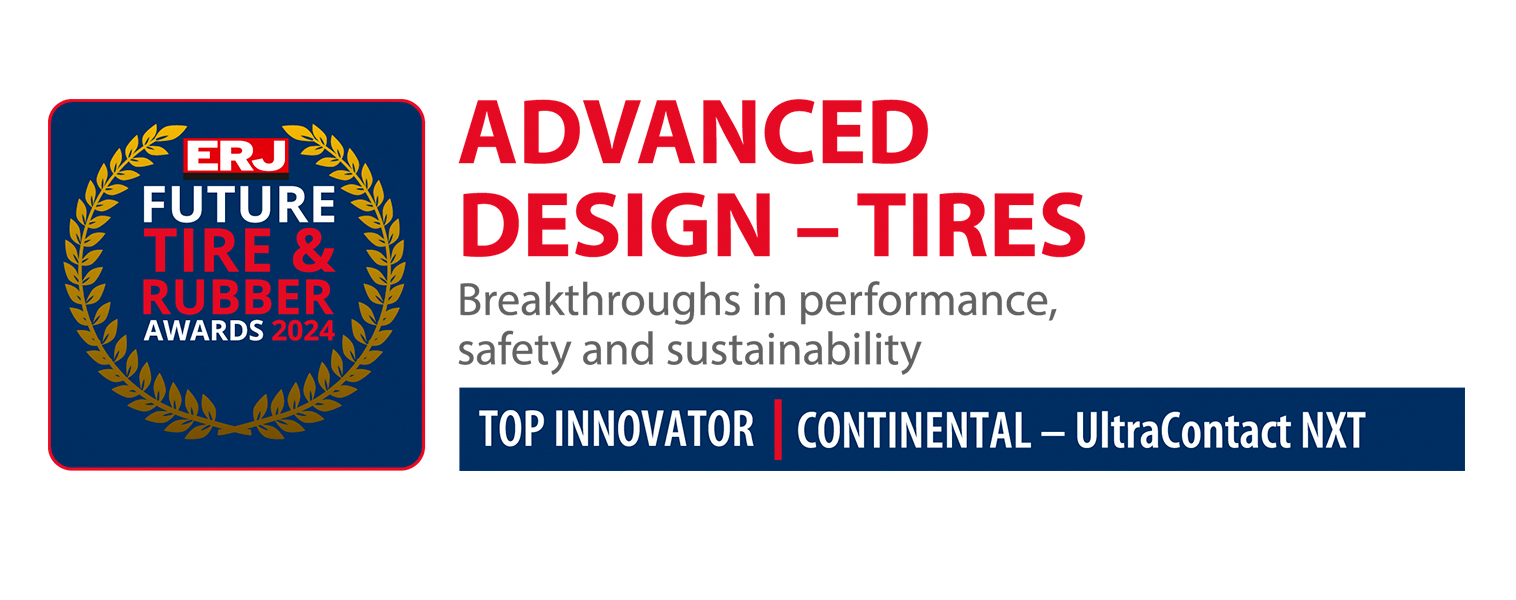 Continental UltraContact NXT Wins Future Tire & Rubber Award 2024 ...