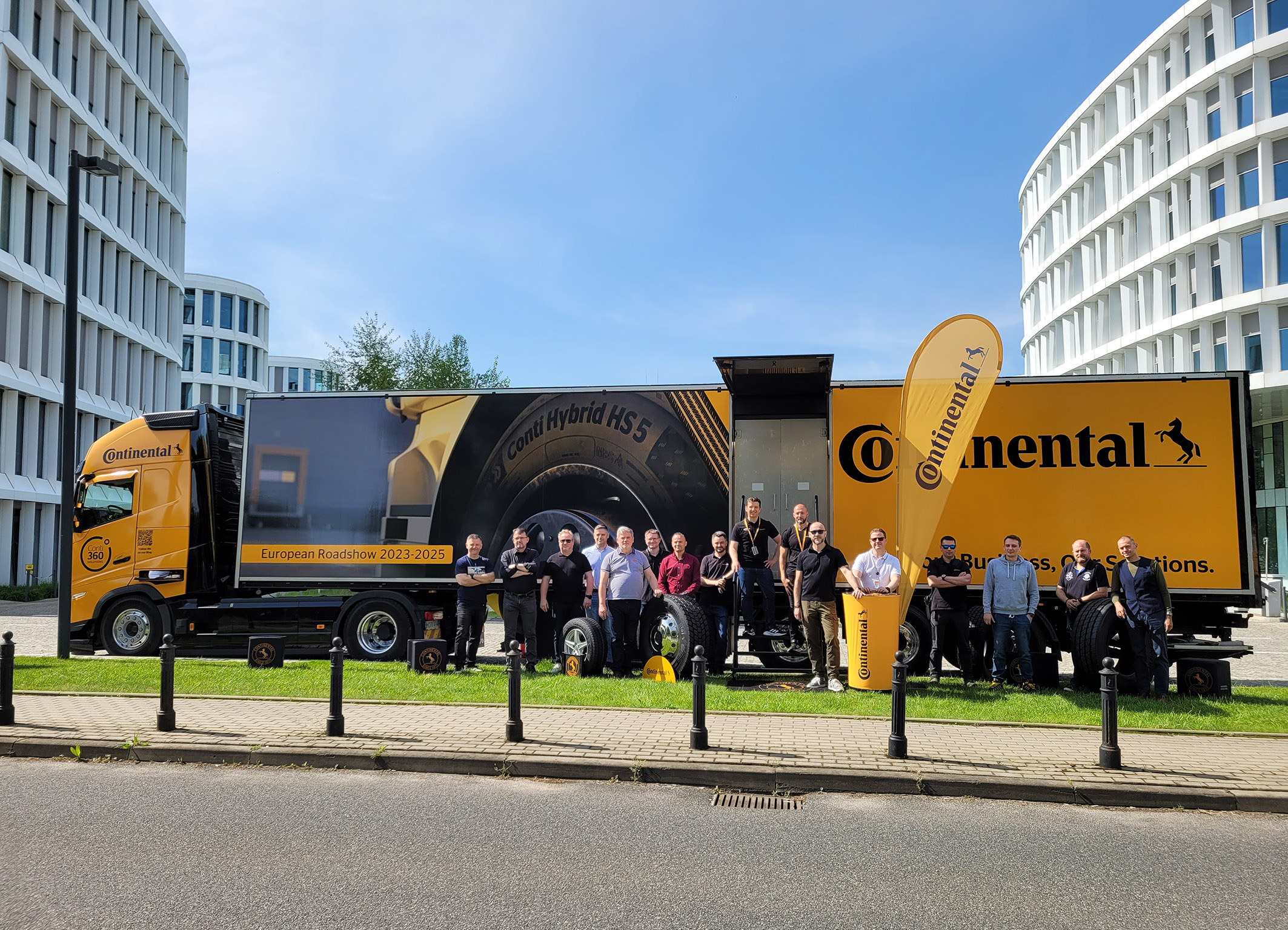 Continental Show Truck Sets off on the Second Leg of Its European Tour ...